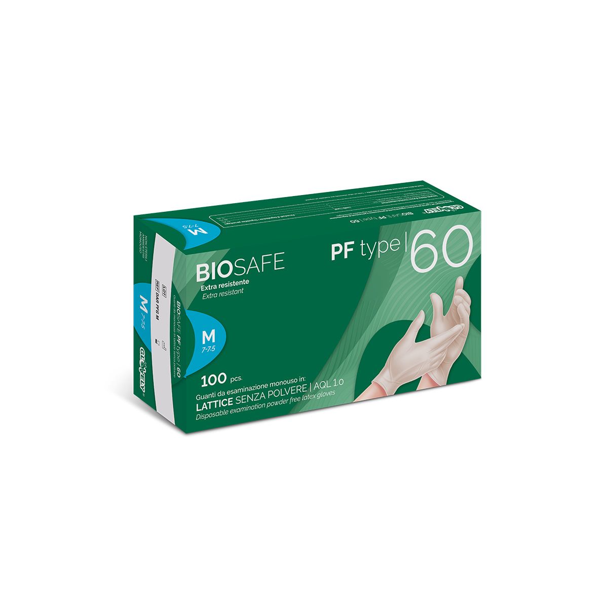 BIOSAFE PF type 60 - 100pz - Euganea Pharma